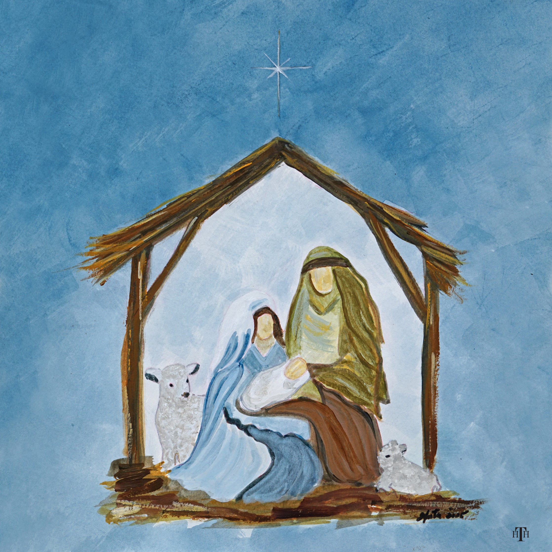 The Manger Accent Box 5x5 Insert – Tré Hostess & Home
